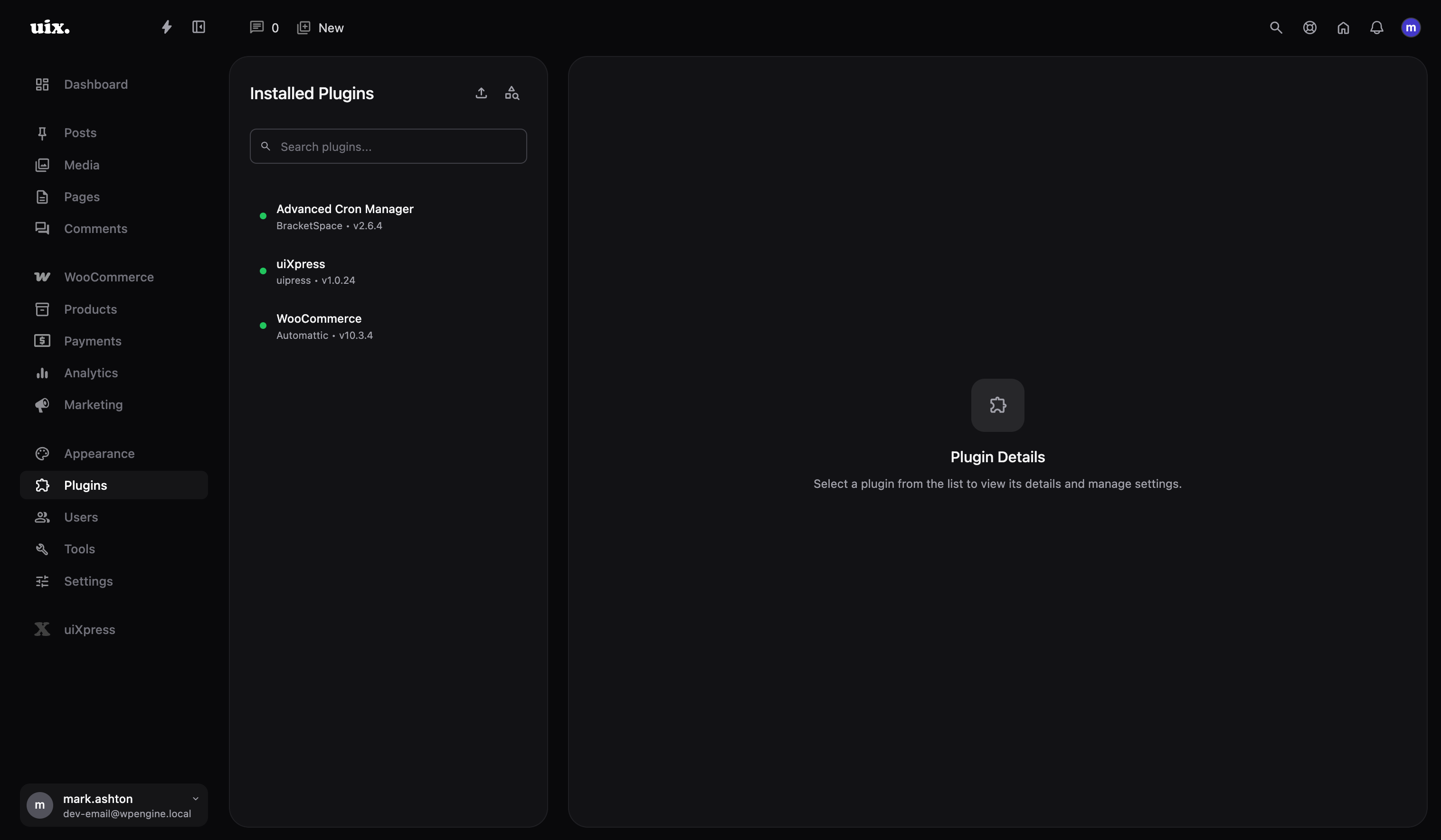 Modern WordPress Plugin Manager | uiXpress